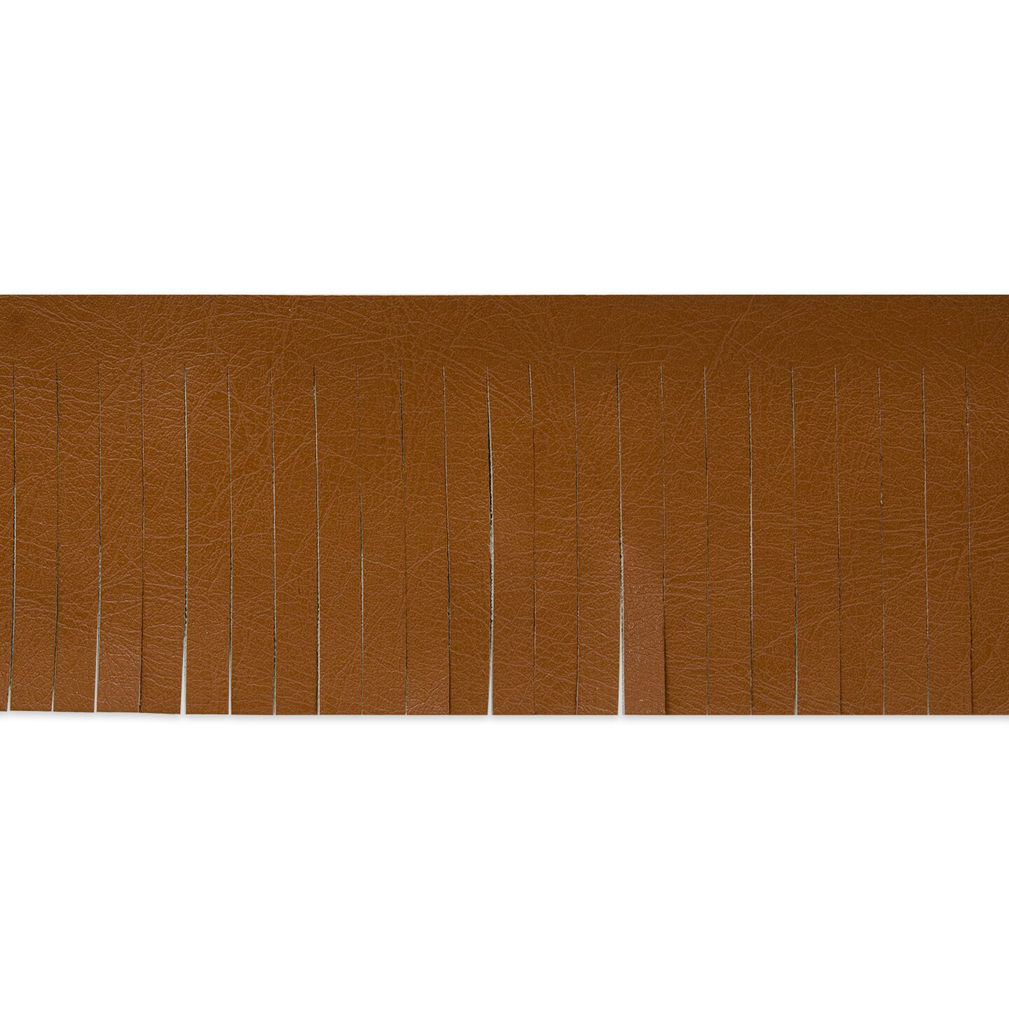 5 Yards of 2" Glossy Finish Vegan Leather Fringe Trim | Michaels