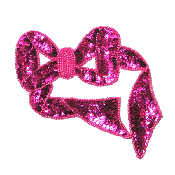 Designer Bow Sequin Applique/Patch | Michaels