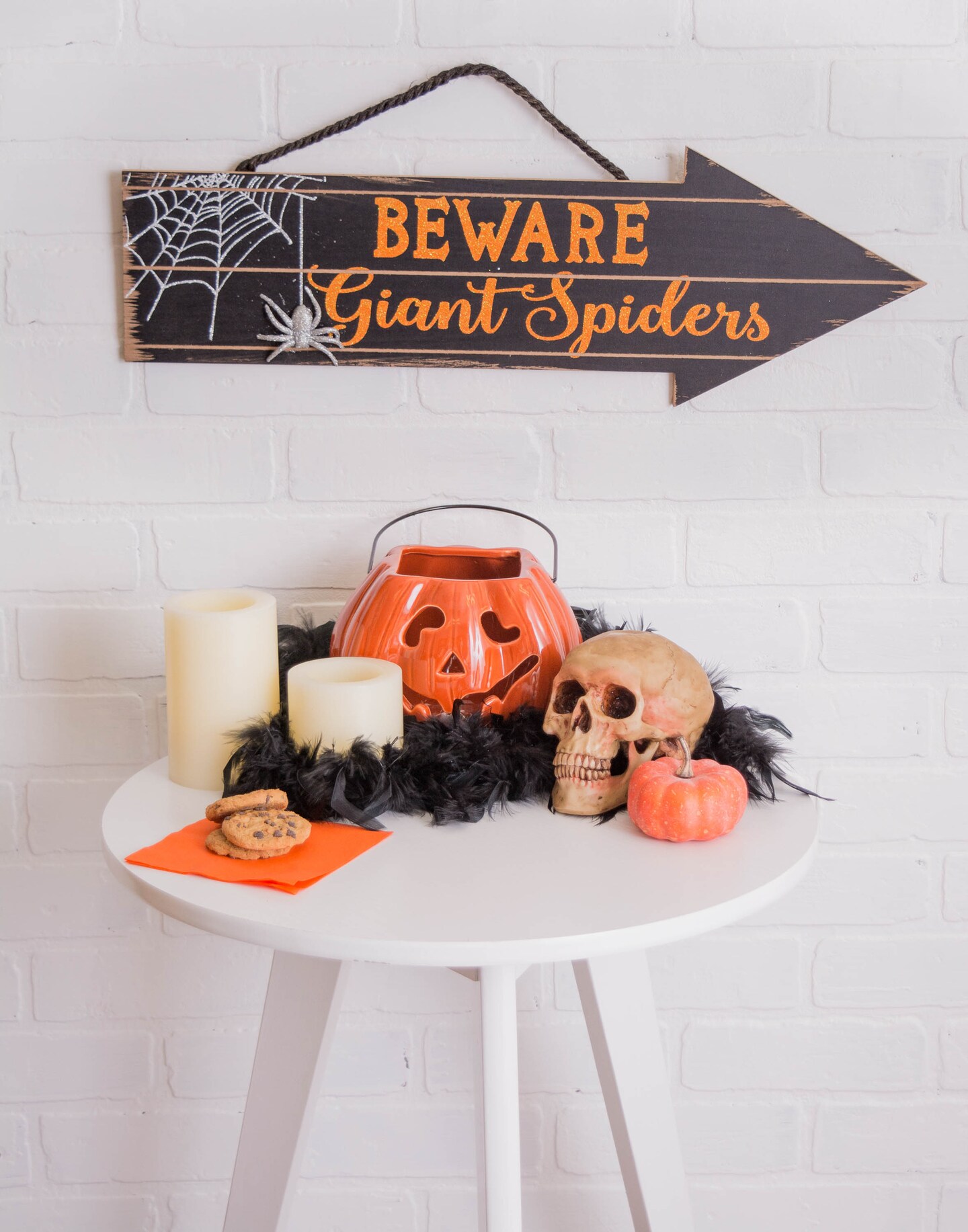 DII Beware Of Spiders Hanging Sign | Michaels