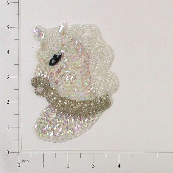 Horse Head Sequin Applique/Patch | Iron-Ons & Appliques | Michaels