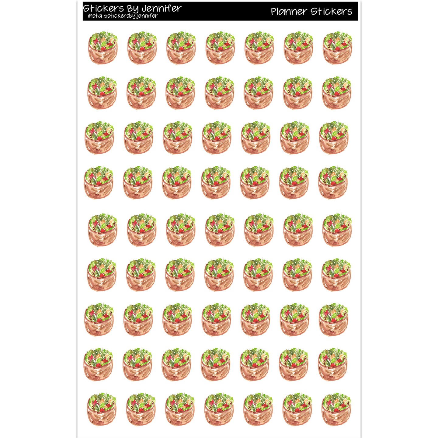 Salad Planner Stickers Scrapbooking Kids DIY Arts Crafting | Michaels