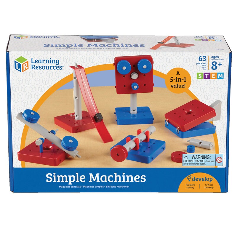 Simple Machines Set, Pack of 5 | Science | Michaels