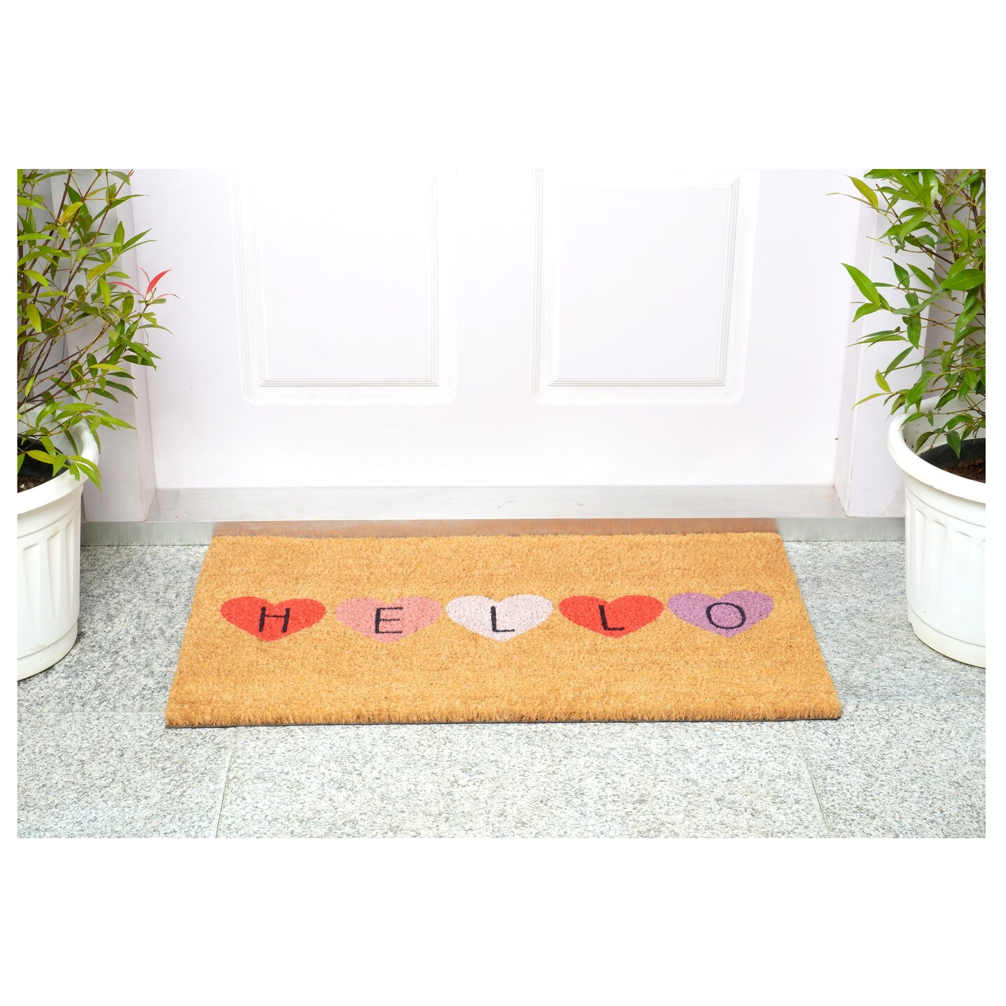 Heart Hello Doormat | Michaels