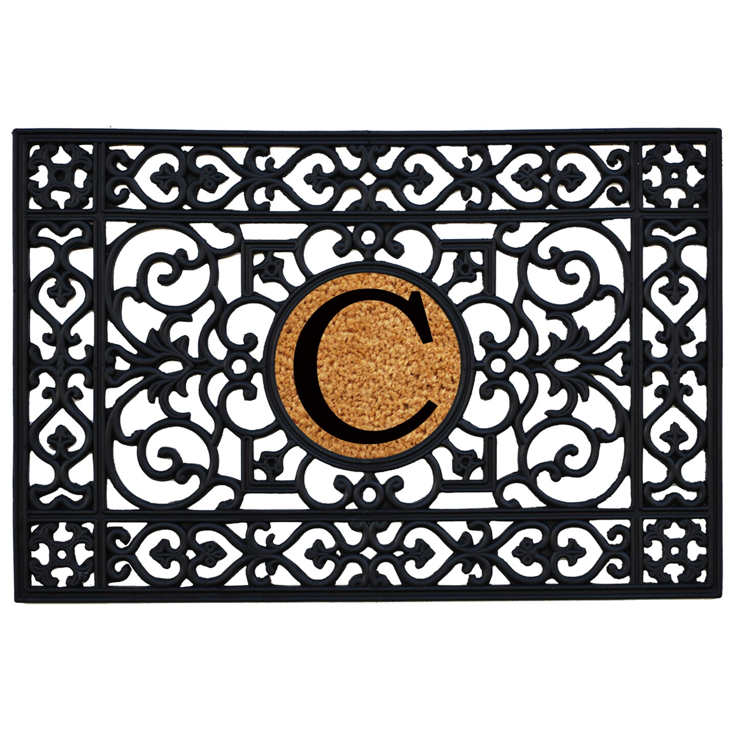 Rubber Monogram Insert Doormat | Michaels