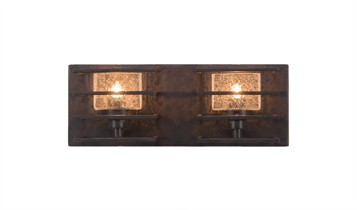 Sky Loft 2 Light Bath Bar In Dark Granite Finish | Michaels