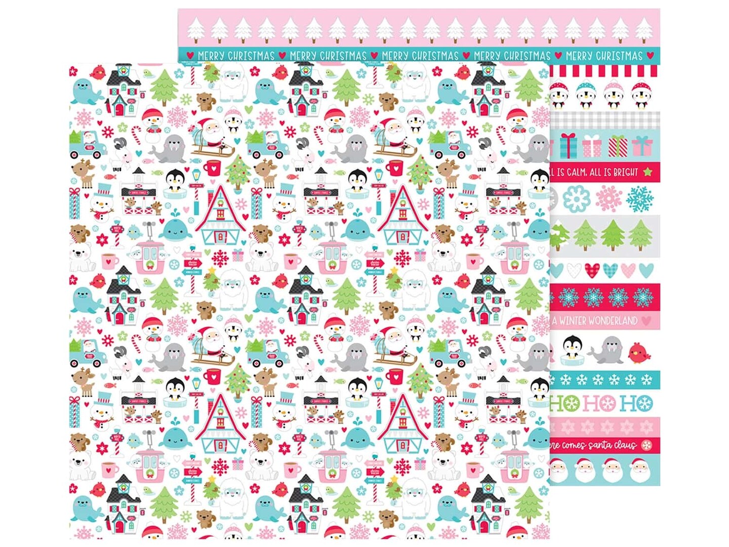 Doodlebug Collection Let It Snow Paper 12 In X 12 In Michaels