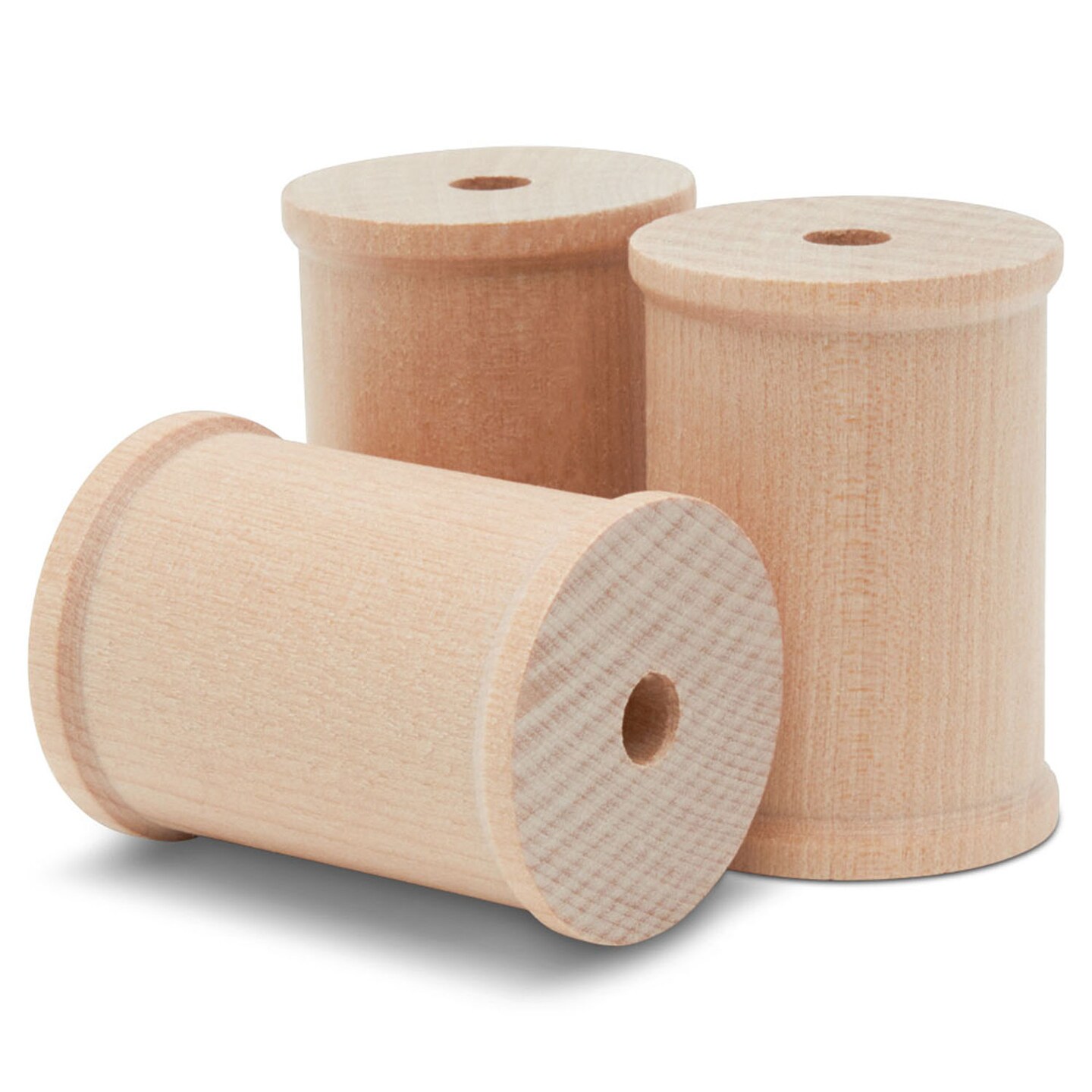 Wood Spools, Multiple Sizes Available, Unfinished, for Crafts & DIY ...
