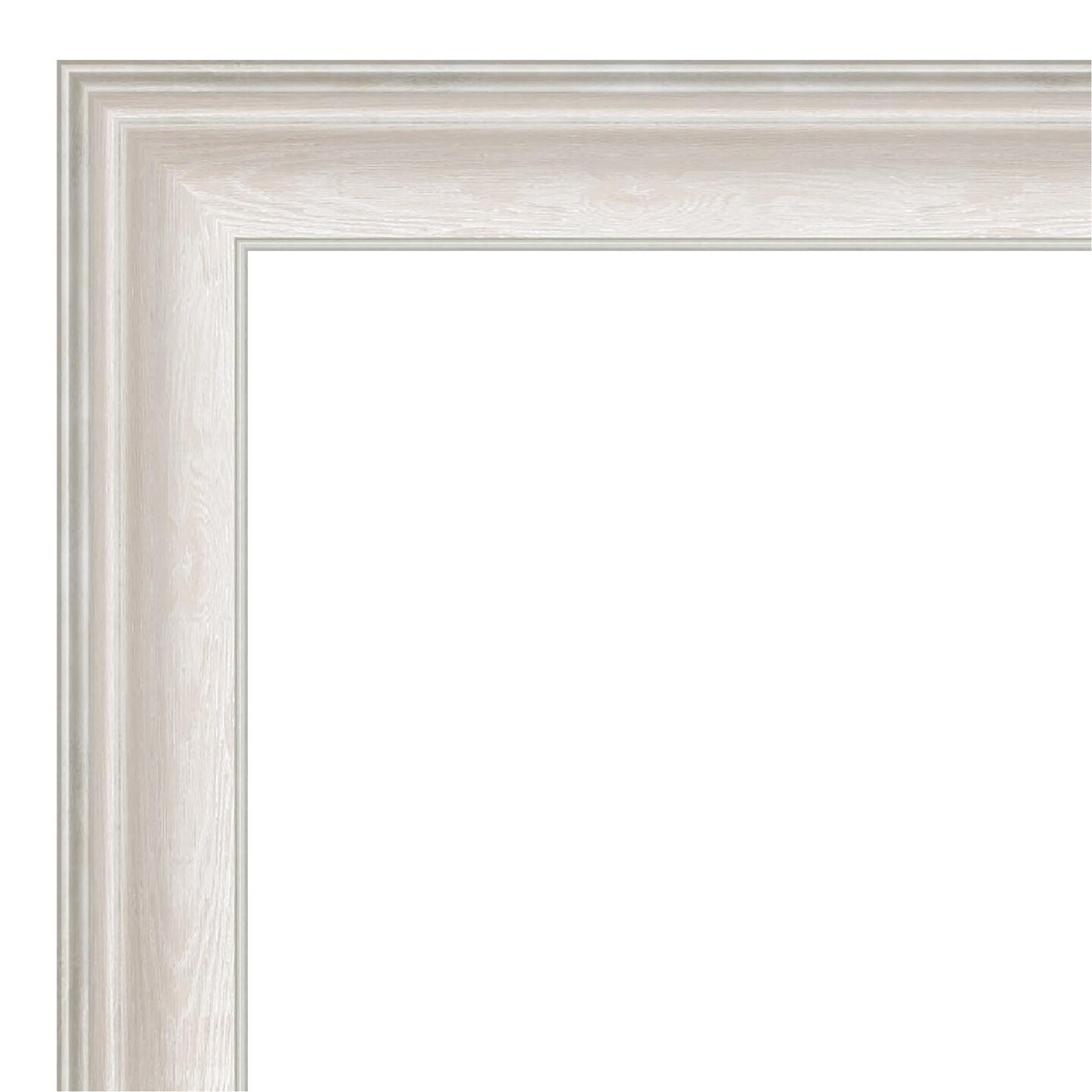 Petite Bevel Wall Mirror, Trio White Wash Silver Frame | Michaels