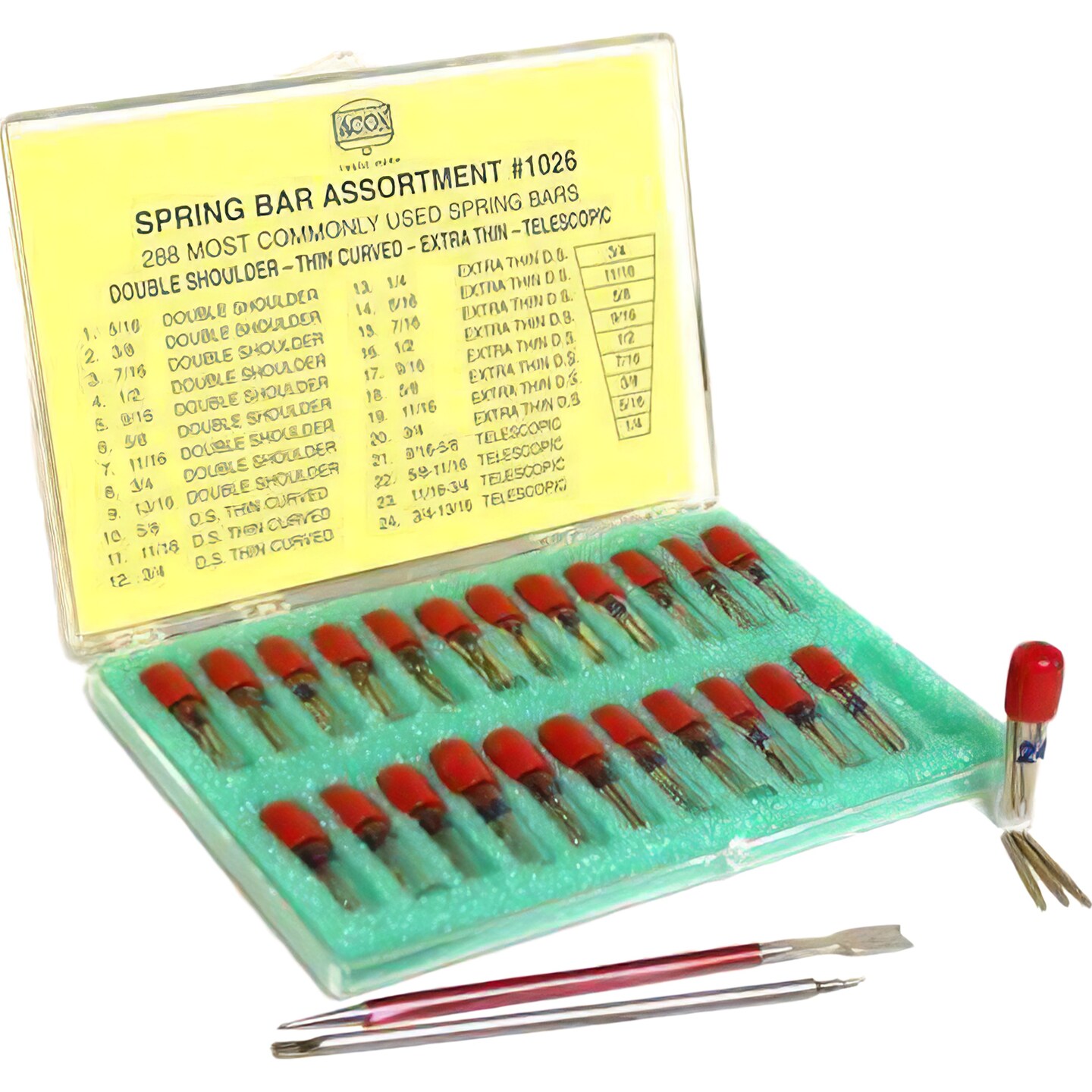 288 Spring Bars Set & 2 Watch Pin Link Remover Tools | Michaels