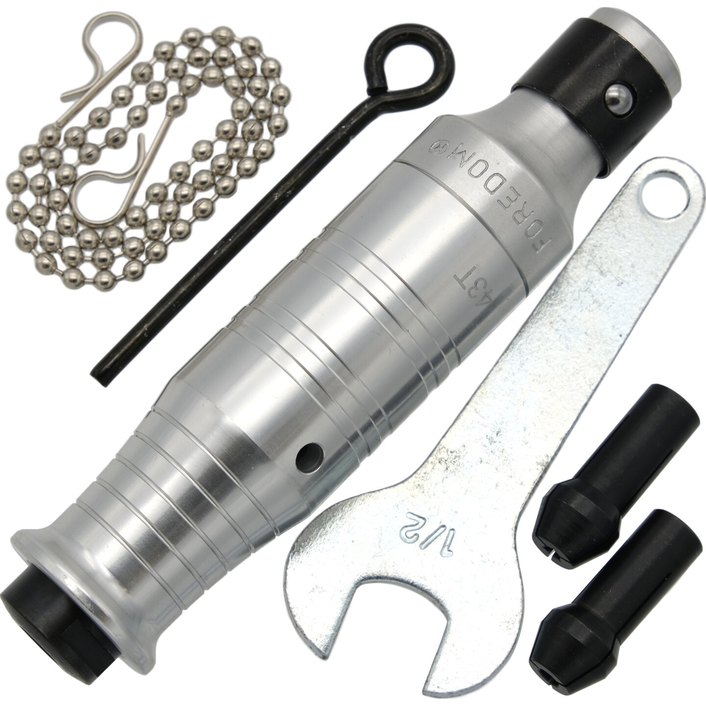 Foredom H.43t Handpiece with 3 Collets 3/32" 1/8" & 1/4” Rotary Key Tip ...