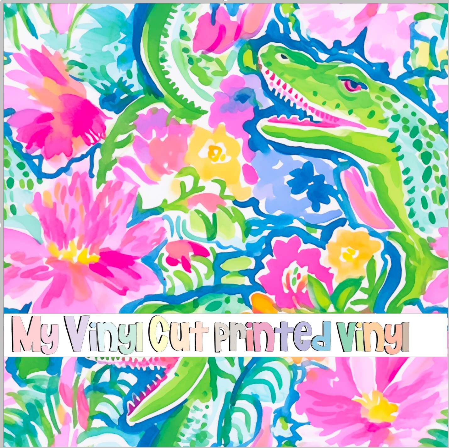 12 x 12 inch Sheet of Printed Vinyl or HTV in the K80-24 Pattern ...