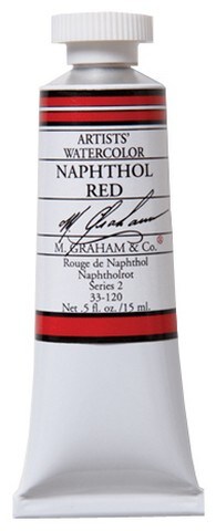 M GRAHAM NAPHTHOL RED 15ML WATERCOLOR | Michaels