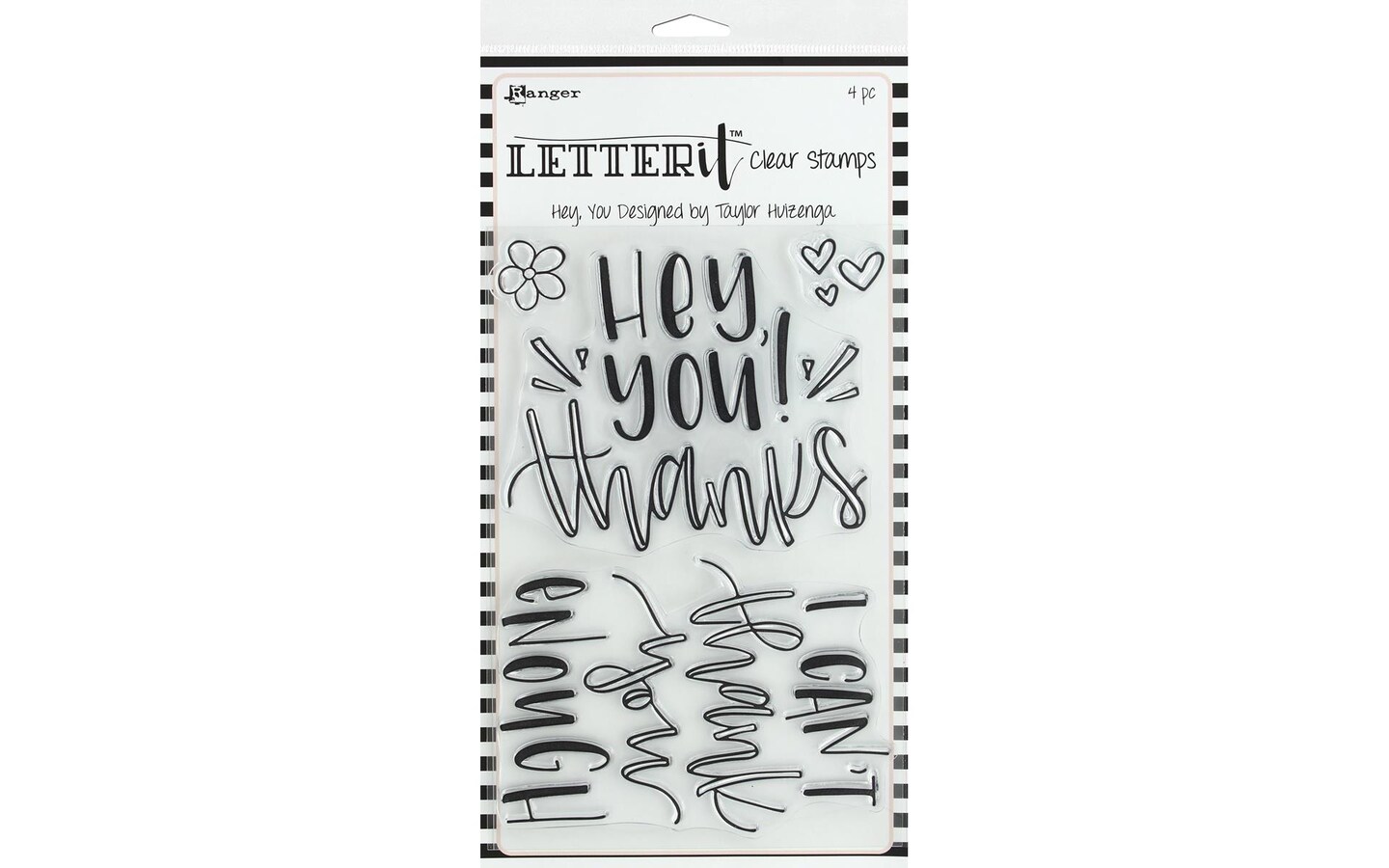 Ranger Letter It Clear Stamp Set Hey You | Michaels
