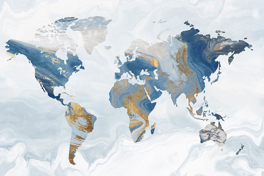 Geode Map Poster Print by Eva Watts # EW547A | Michaels