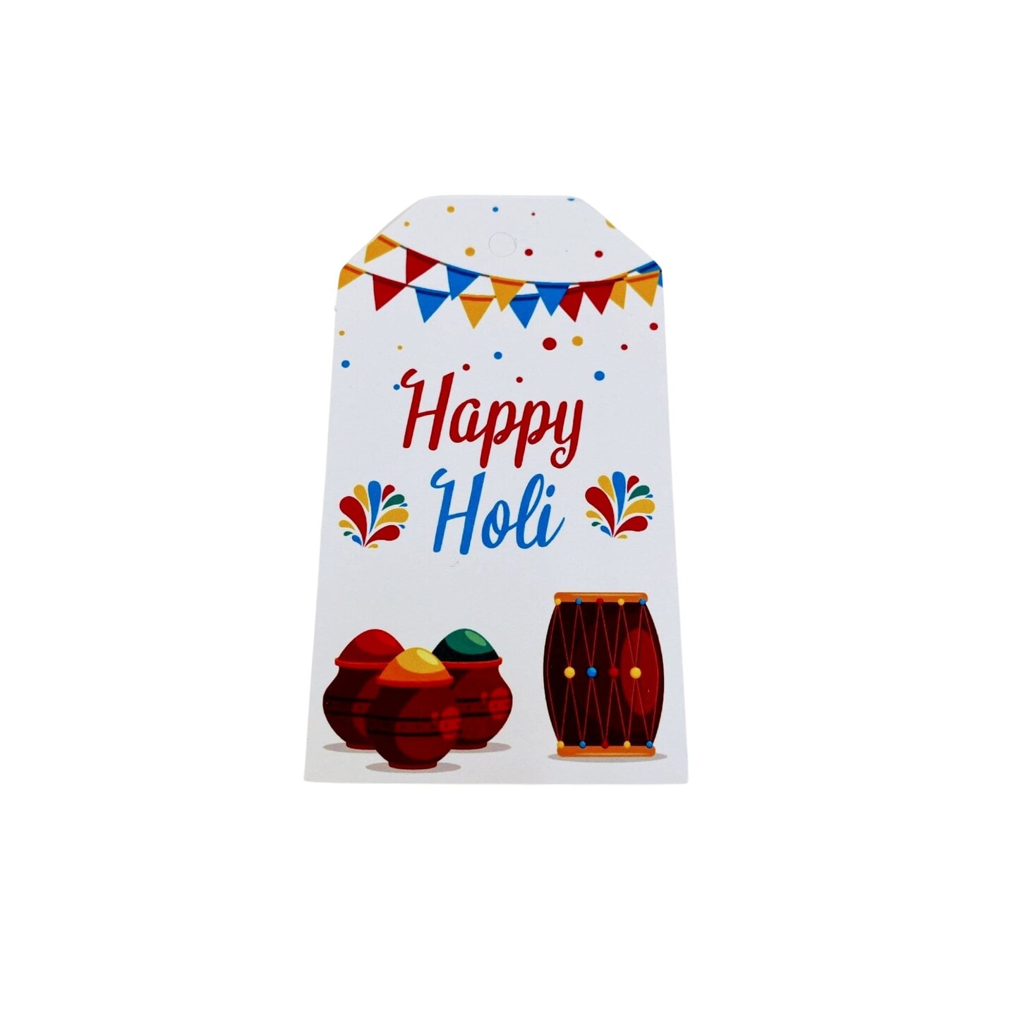 Set Of 10 Happy Holi Tags, Holi Gift, Holi Gift Tags | Michaels