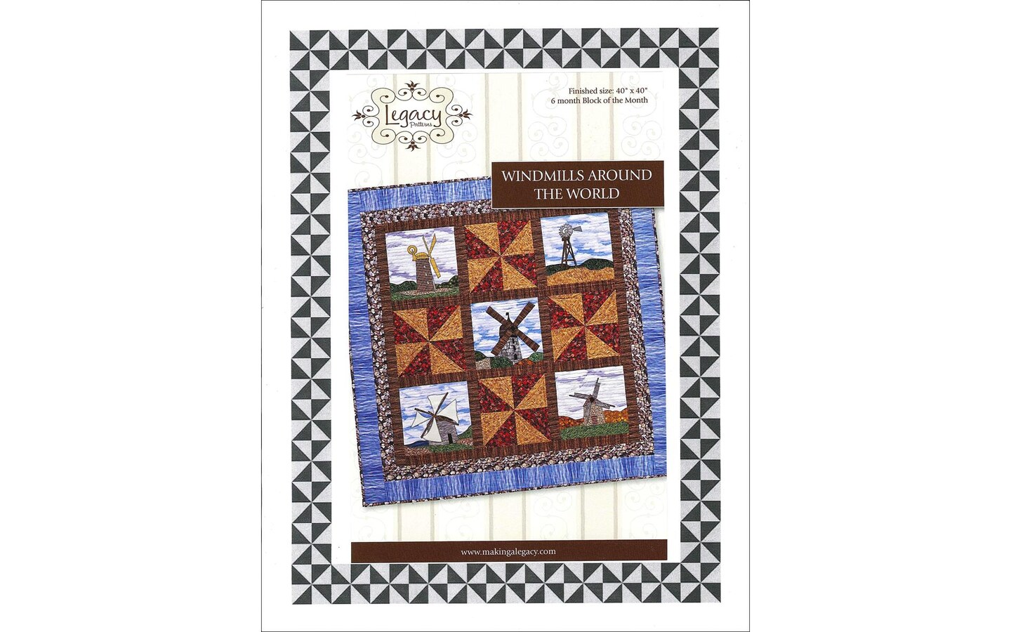 Legacy Patterns Windmills Around The World Ptrn | Michaels