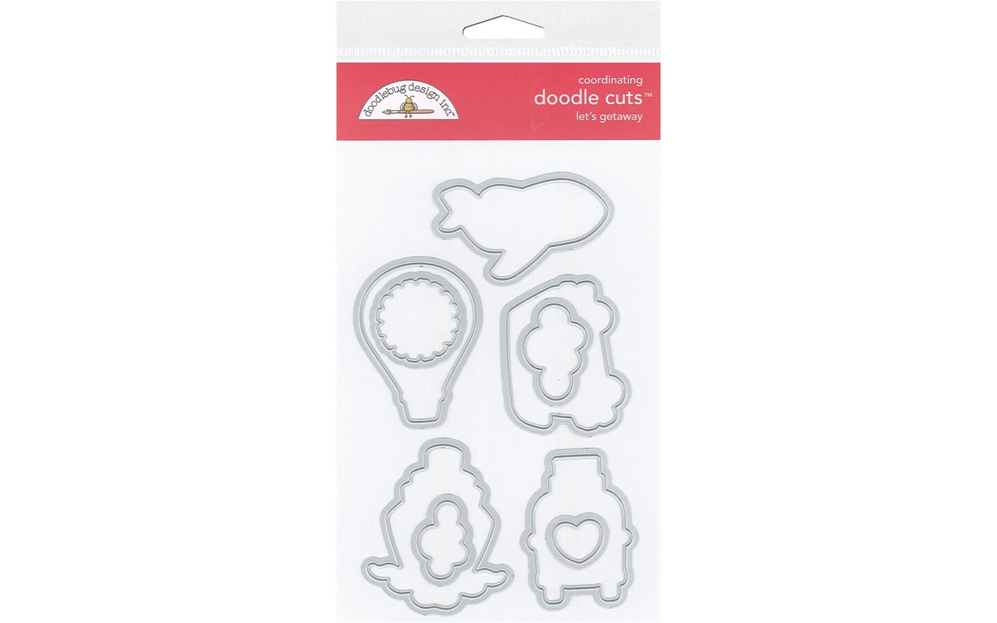 Doodlebug I Heart Travel Doodle Cuts Die Getaway | Michaels