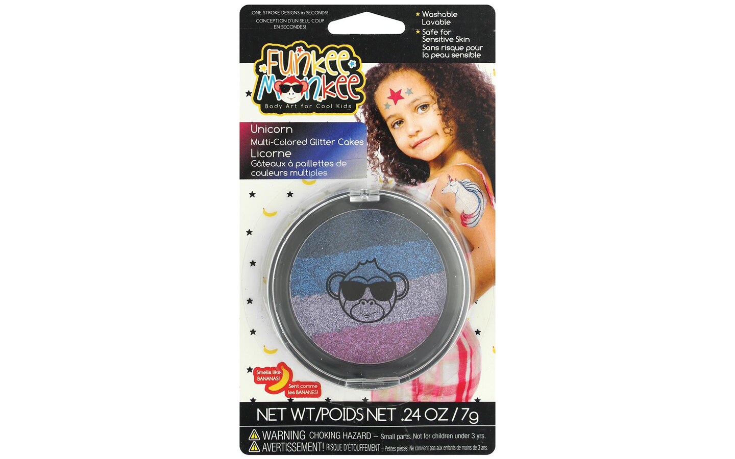 Funkee Munkee Glitter Cake Unicorn, Count: 1, Model: FMK39798 | Michaels