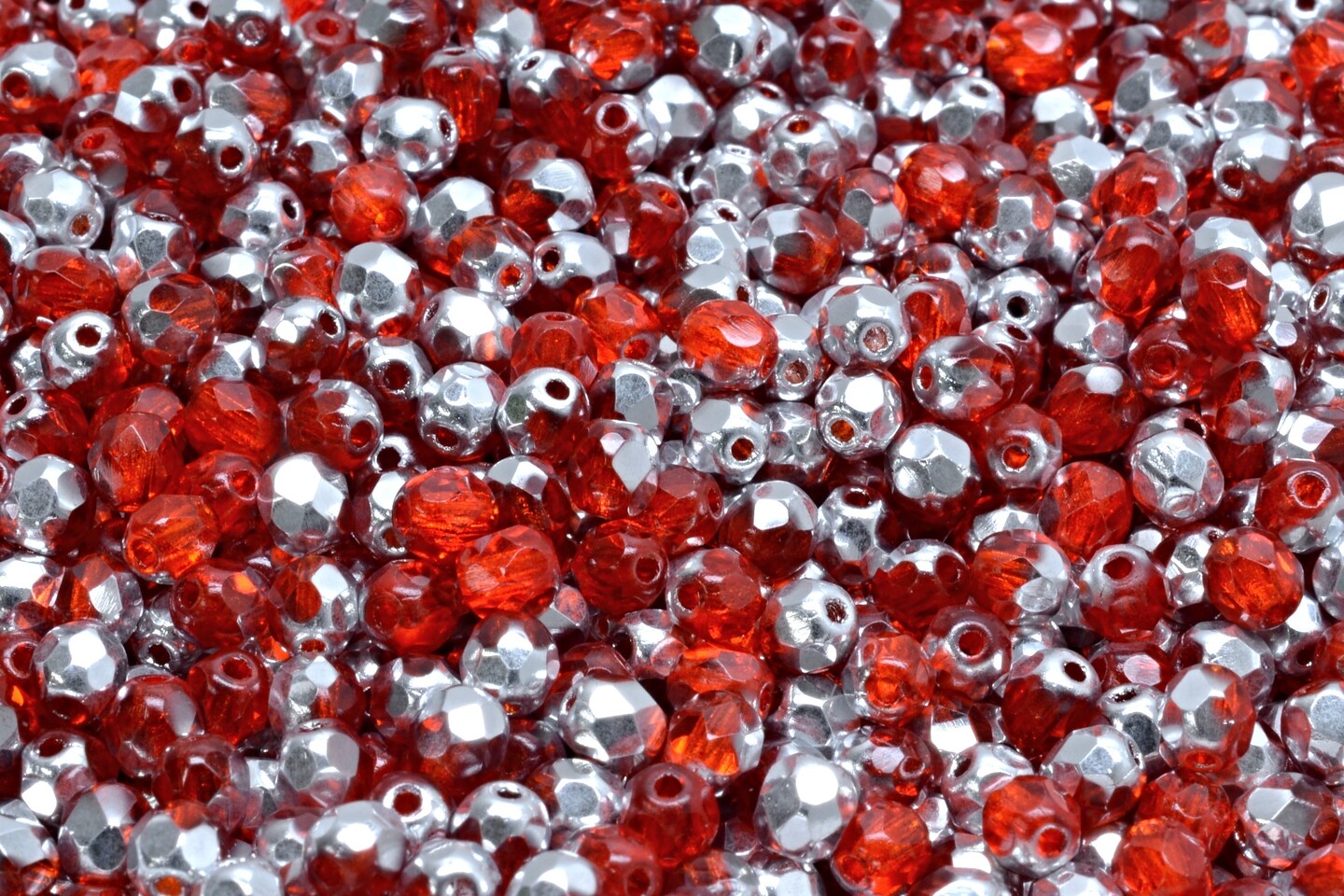 4mm Czech Fire Polish Beads, Hyacinth Labrador, 50 pieces | Michaels