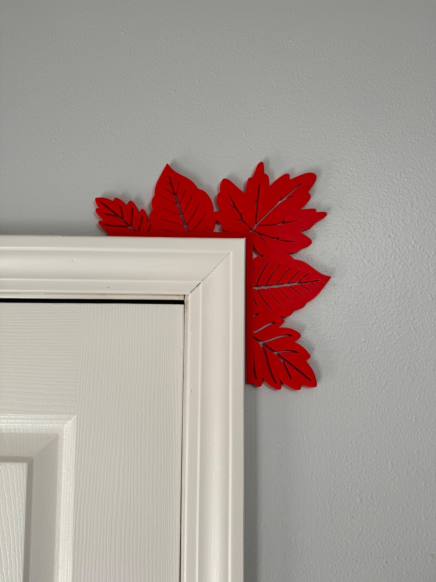 Fall Leaves Corner Decor | Door Topper | Thanksgiving | Holiday ...