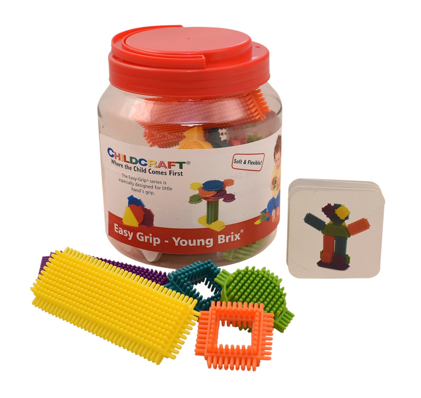 Childcraft Young Manipulative Brix, Assorted Colors, Set of 18 | Michaels
