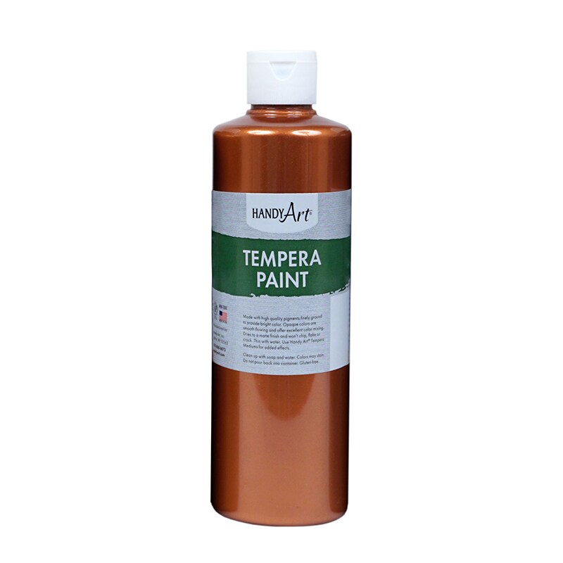 Metallic Tempera Paint, 16 oz., Copper | Michaels