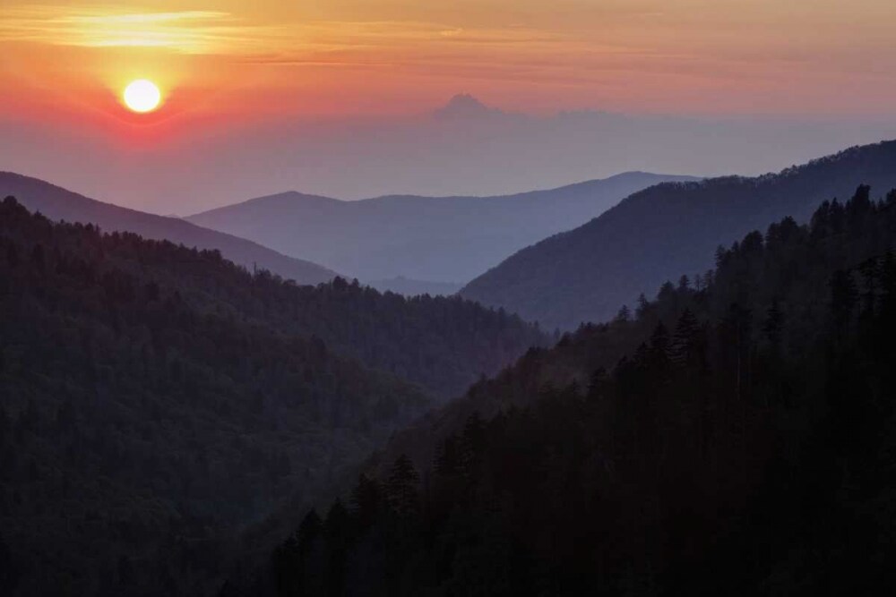 Tennessee, Great Smoky Mts Morton Overlook by Dennis Flaherty - Item ...