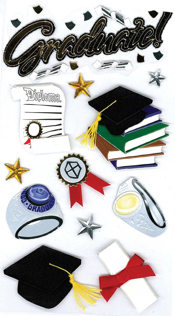 Jolee's Seasonal Stickers-Graduate | Michaels