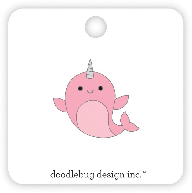 Doodlebug Collectible Enamel Pin-Hello Narwhal | Michaels