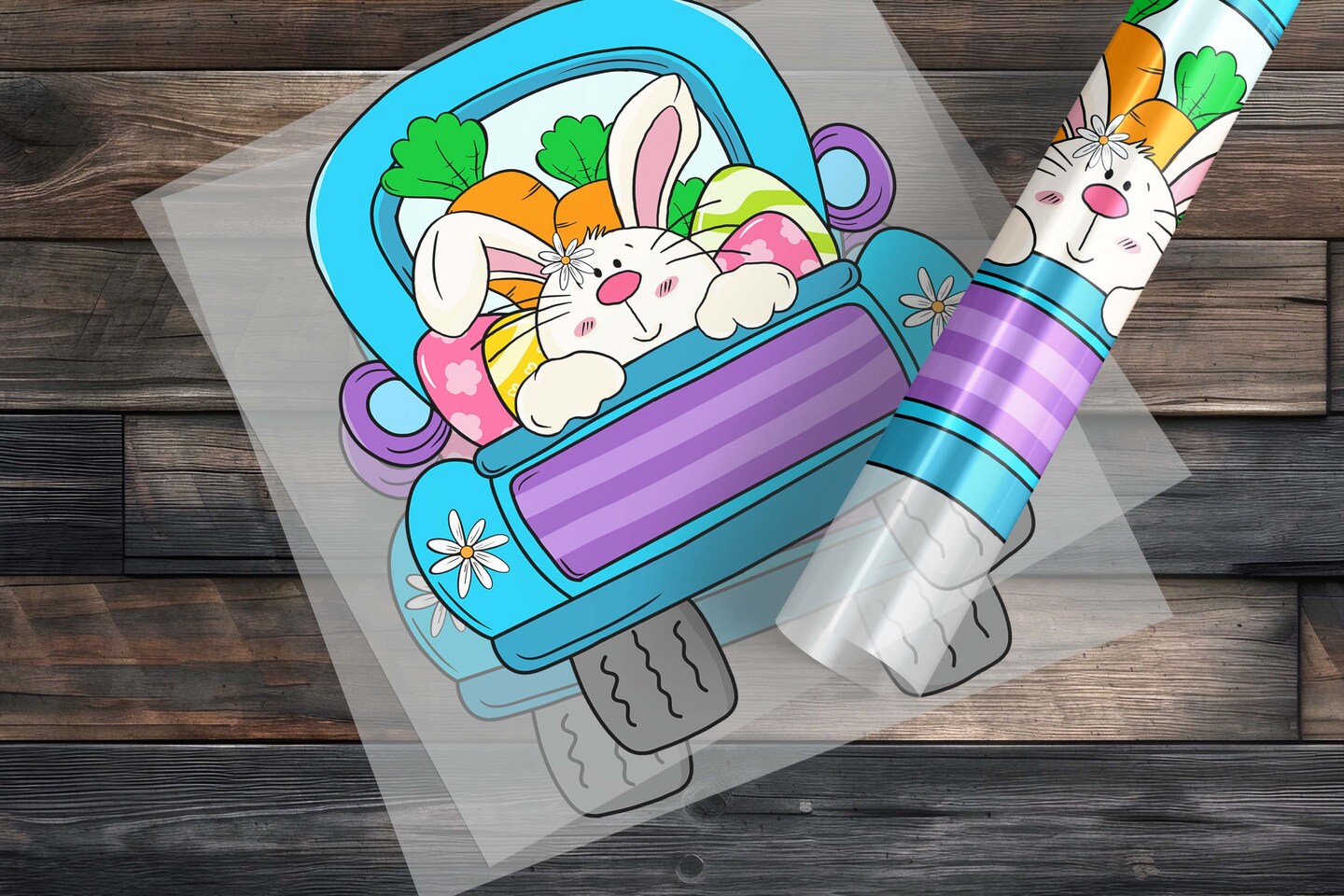 DTF Transfer Print Happy Easter Eggstra Bright 09 Transfer Print ...