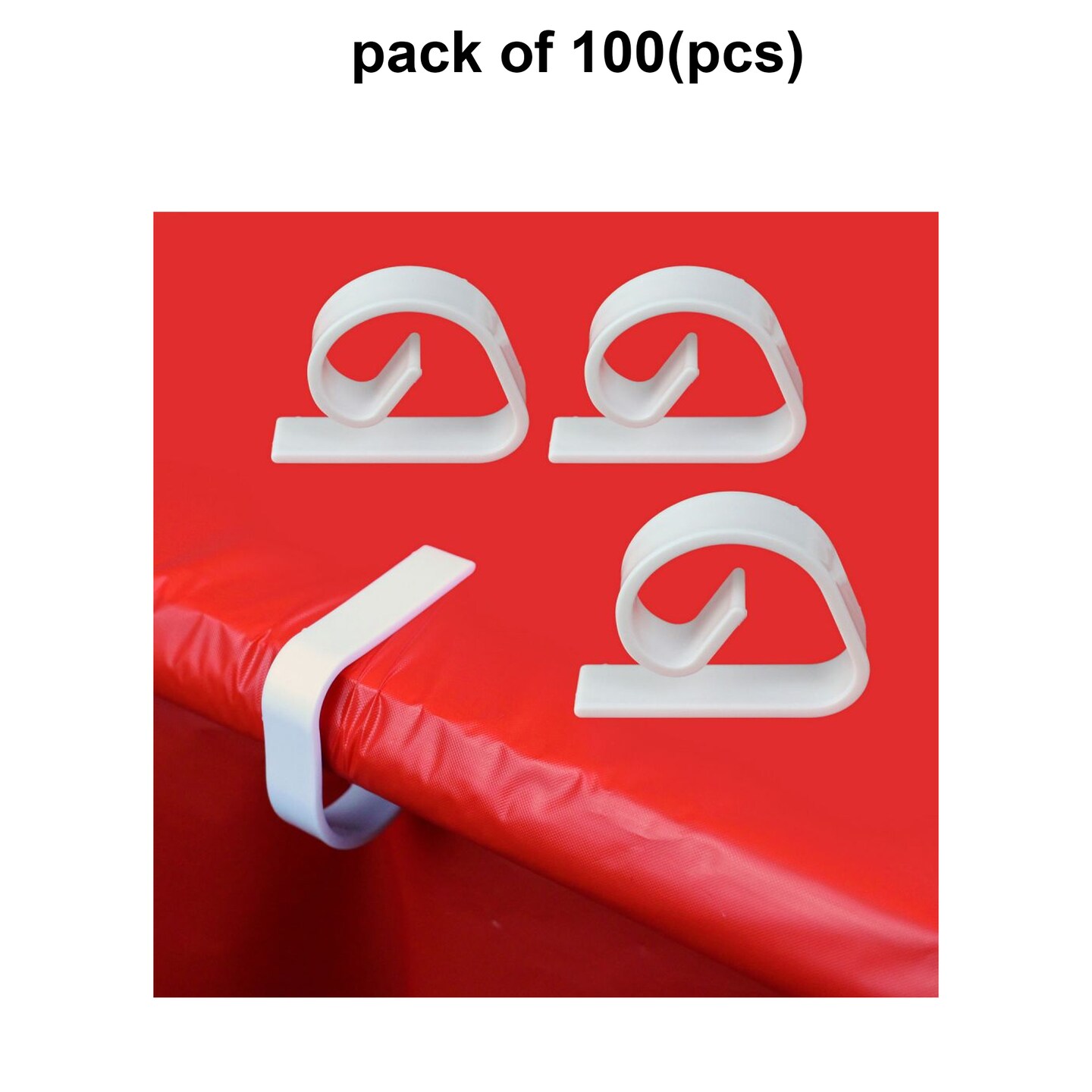 High-Quality Plastic Table Cover Clips - Fits Most Tables - 2 Inch ...
