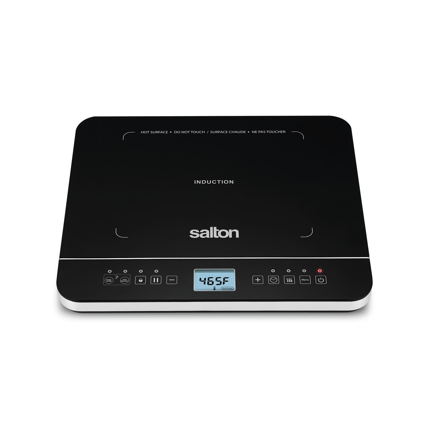 Salton Induction Cooktop with Temperature Probe Black | Michaels