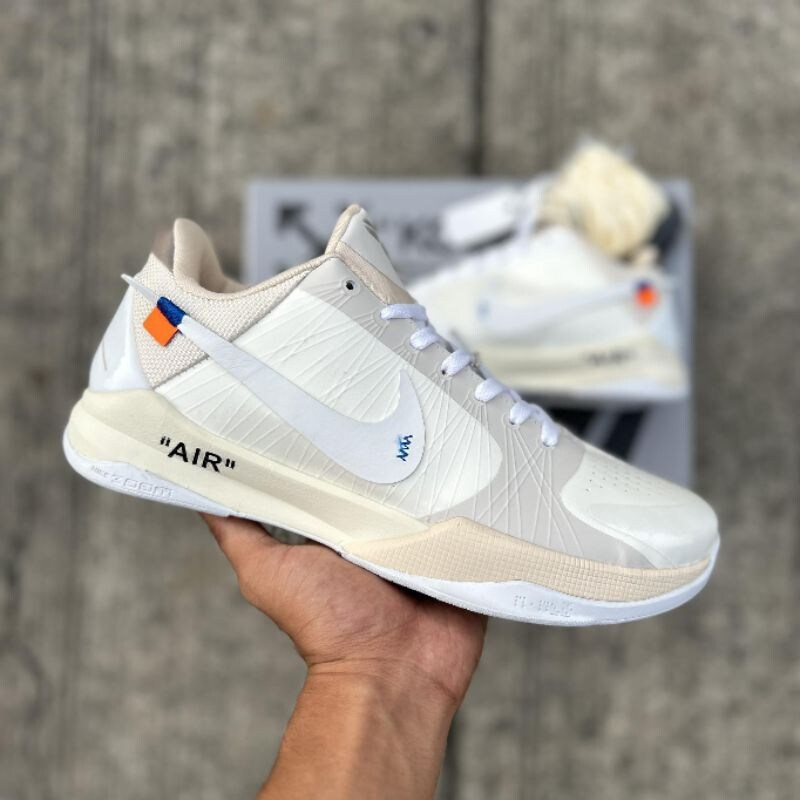 Off-White X Kobe 5 Protro Custom By Mamba Concepts - Unisex Shoes ...
