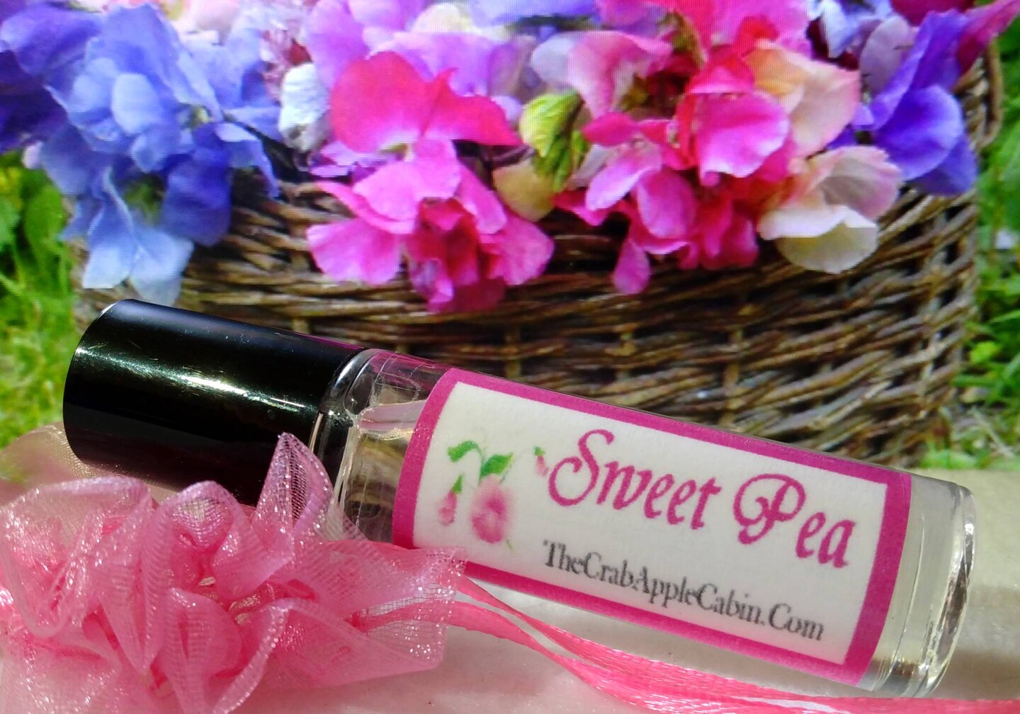 Sweet Pea Plumeria Floral Perfume Oil 10 ML Roller | MakerPlace by Michaels