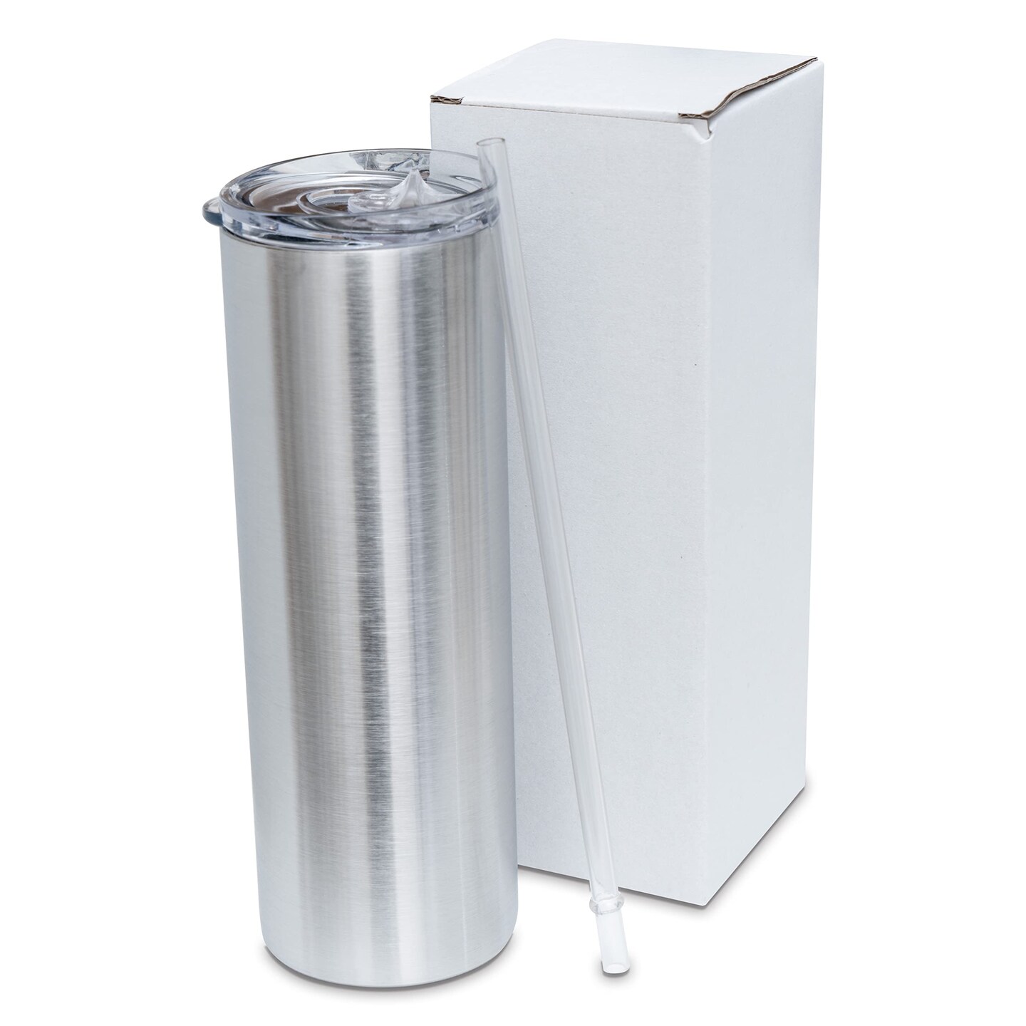 Makerflo 30 oz Sublimation Destash Tumbler Pack of 25 with Lid & Straw ...