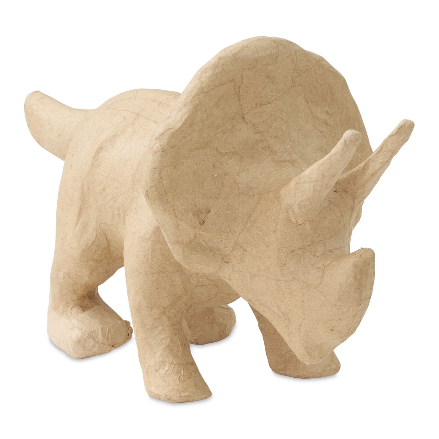 Decopatch Medium Paper Mache Animal - Triceratops | Michaels