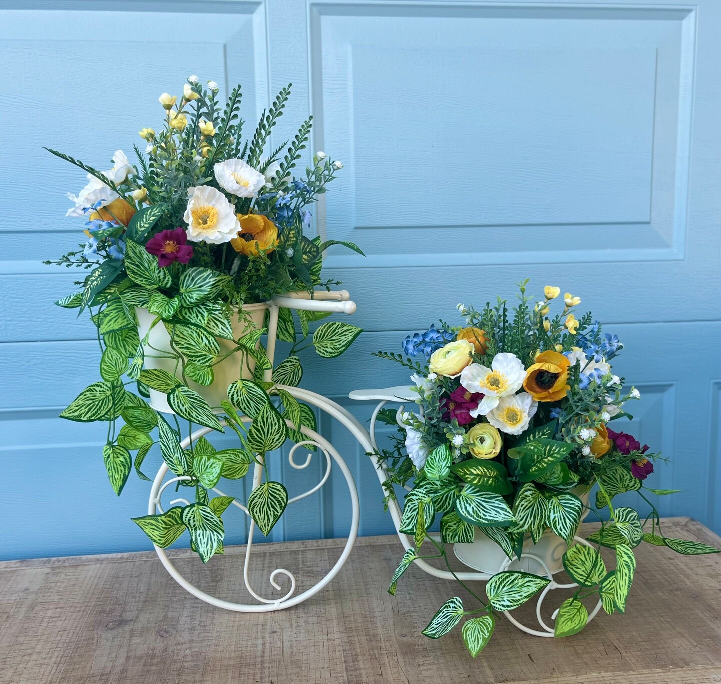 Tricycle Planter, Planter, Flower arrangement, Indoor flower ...