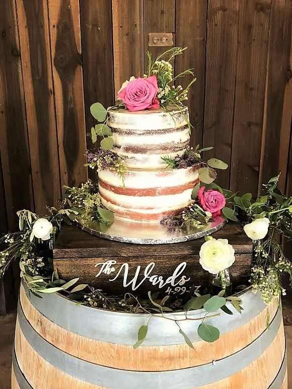 Personalized Wooden Wedding Cake Stand, wedding cake stand, rustic ...
