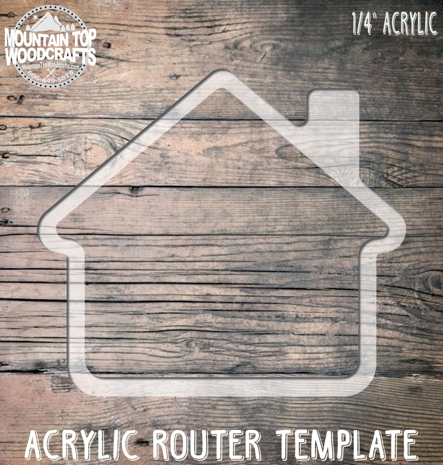 House Home CatchAll Tray ~ Acrylic Inlay Wood Router Template Stencil ...