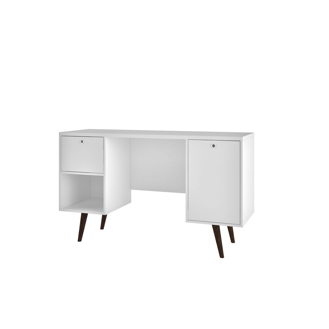 Manhattan Comfort Edgar 1-Drawer Mid-Century Office Desk | Michaels