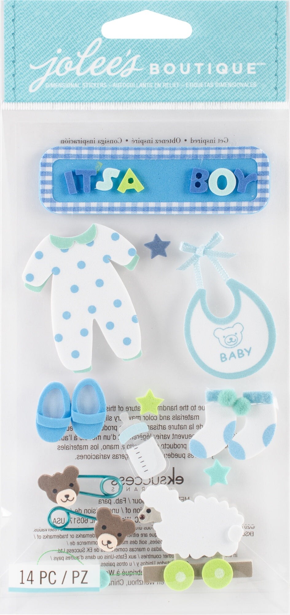 Jolee's Baby Boy Dimensional Stickers Collage | Michaels