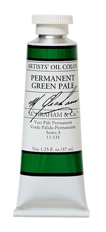 M GRAHAM PERMANENT GREEN PALE 37ML OIL COLOR | Michaels
