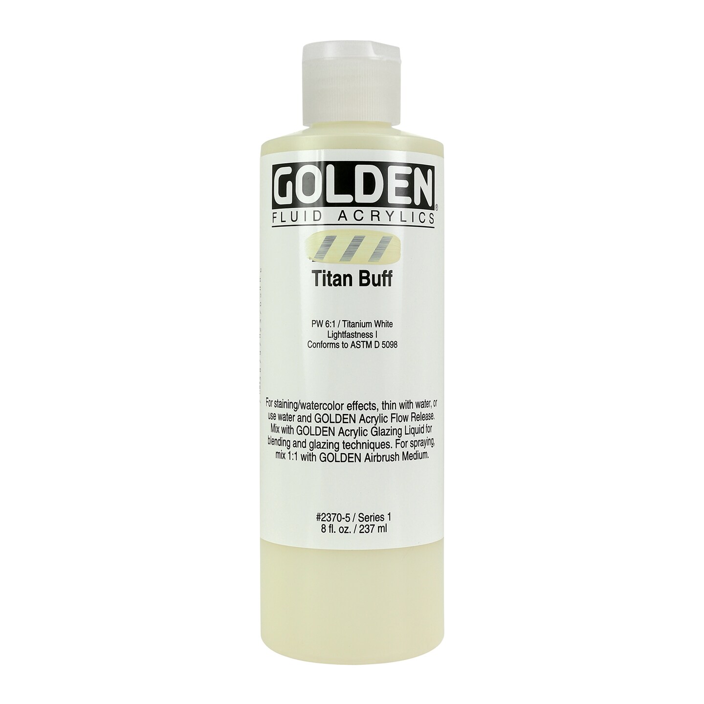 Golden Fluid Acrylic, 8 oz., Titan Buff | Michaels