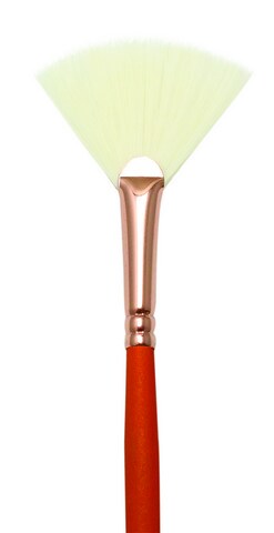 VIENNA BEST SYNTHETIC BRISTLE LONG HANDLE FAN 6, Count: 1, Model ...