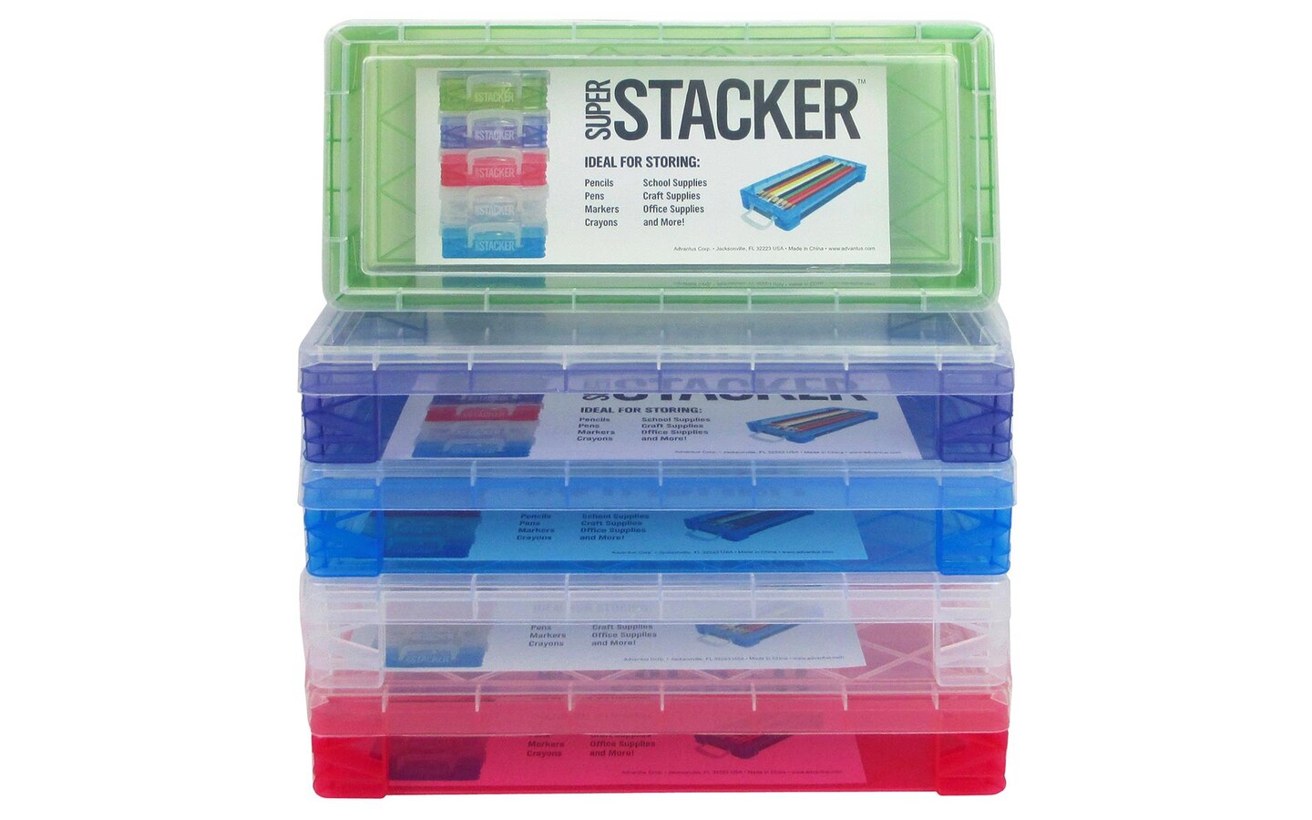 Storage Studios Super Stacker Pencil Box Astd | Michaels