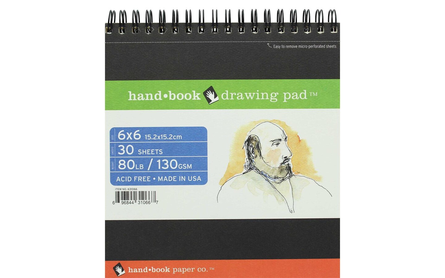 Speedball Hand Book Sketch Pad 6X6wire Bound | Michaels