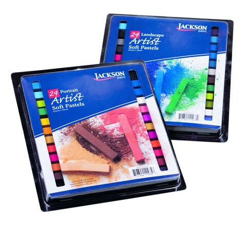 JACKSON ARTIST SOFT PASTEL 24 PIECE LANDSCAPE COLORS | Michaels