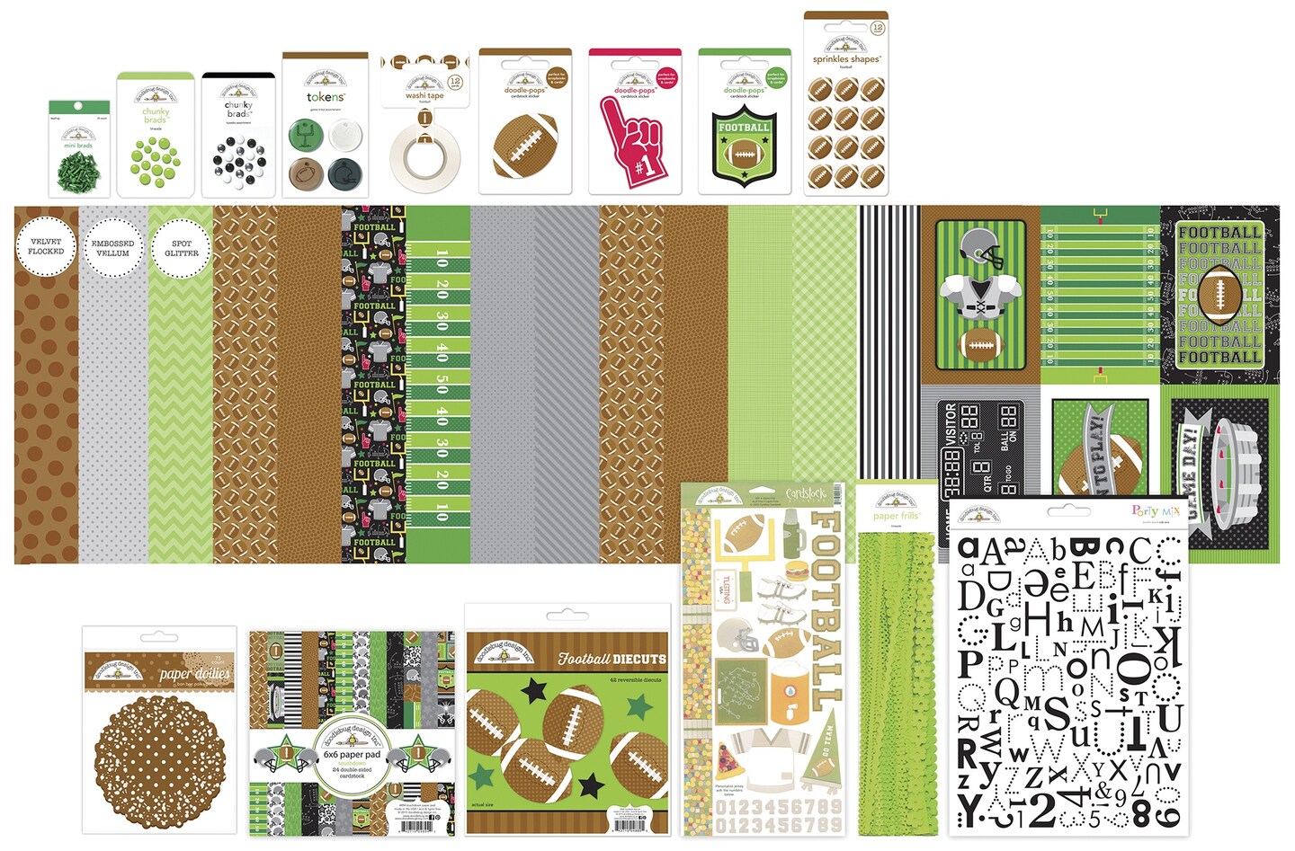 Doodlebug Collection Value Bundle-Touchdown | Michaels