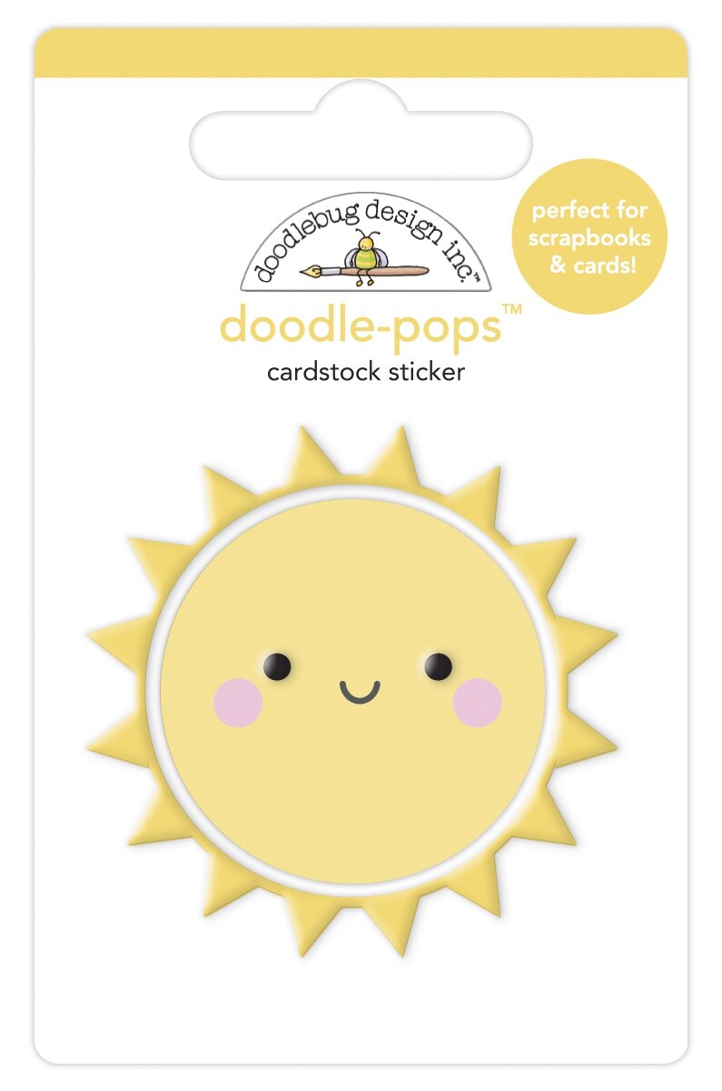 Doodlebug Doodle-Pops 3D Stickers-Fun In The Sun, Bar-B-Cute | Michaels