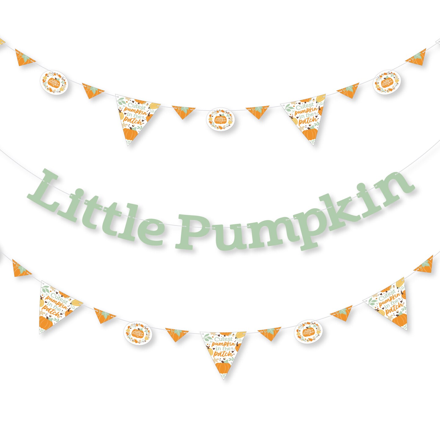 Big Dot of Happiness Little Pumpkin - Fall Birthday Party or Baby ...